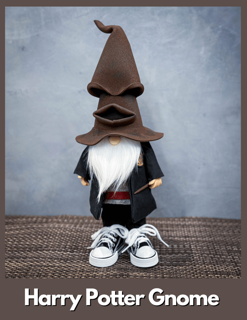 Harry Potter Gnome Inspiration / How To Make A Mini Sorting Hat - Patti ...