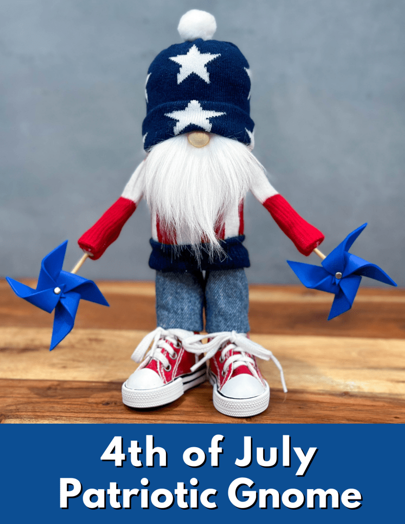 DIY 4th of July Gnome/Patriotic Gnome/Sock Gnome - Patti J. Good ...