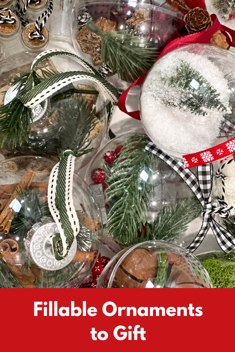 Creative DIY Fillable Ornaments & Gift Packaging