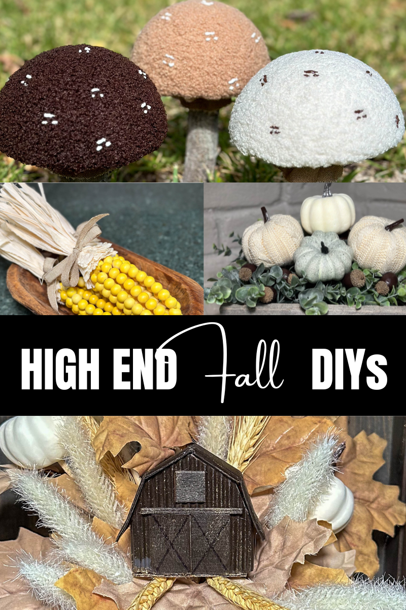 4 *NEW* Unique Fall Decor Diys That Will Wow You / Great for Craft ...