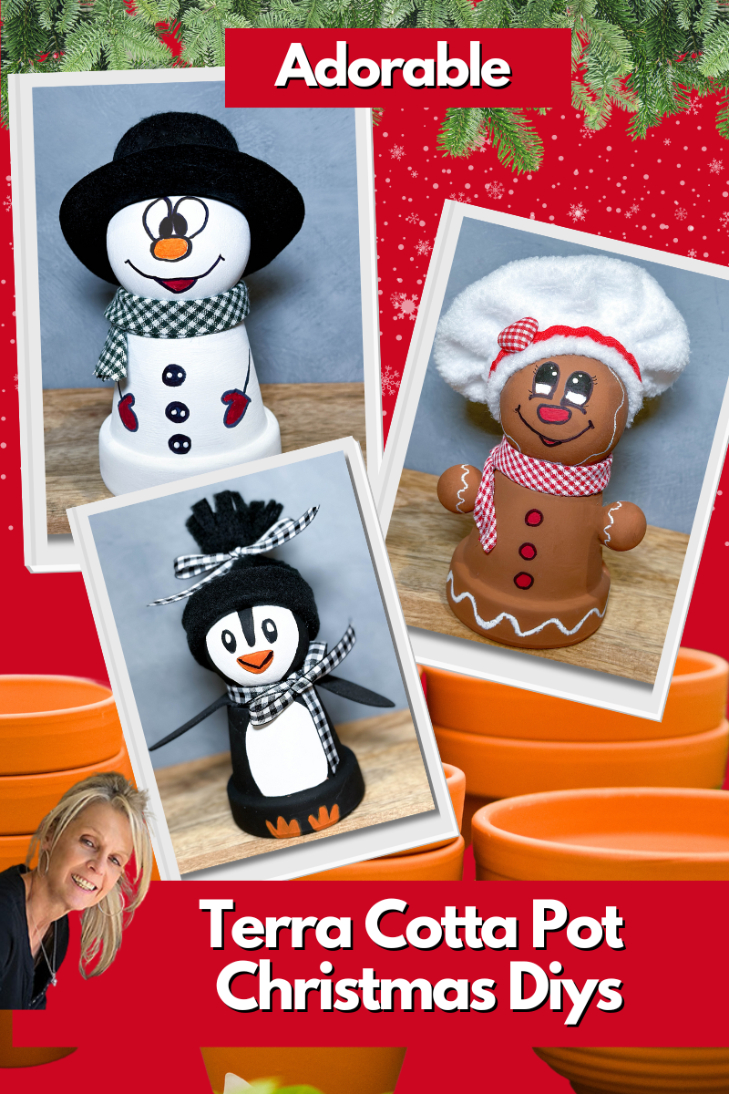 Adorable Terra Cotta Pot Christmas Diys / Craft Fair Ideas 2024 - Patti ...