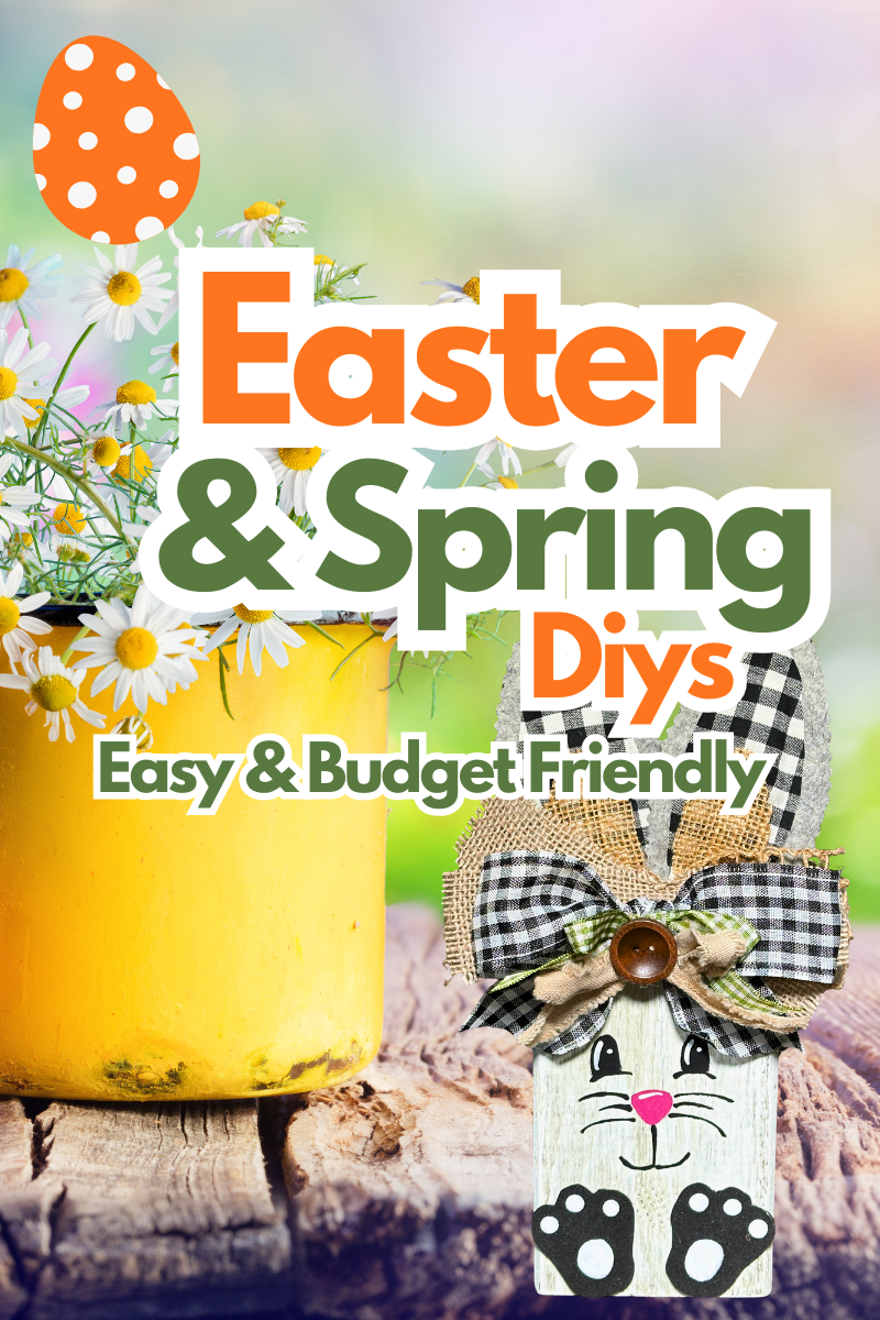 Must Try Super Easy Spring & Easter DIYS for Small Spaces on a Budget ...